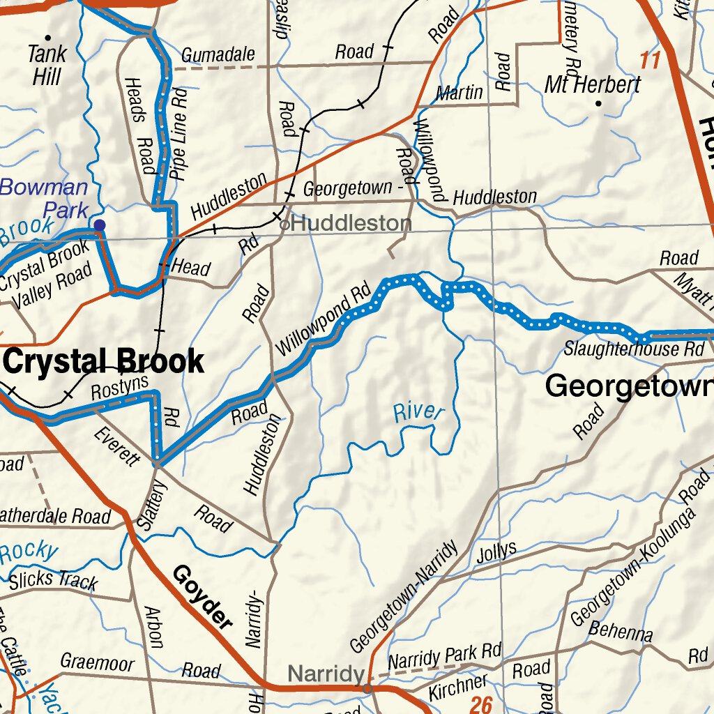 Mid North, South Australia Map by Carto Graphics | Avenza Maps