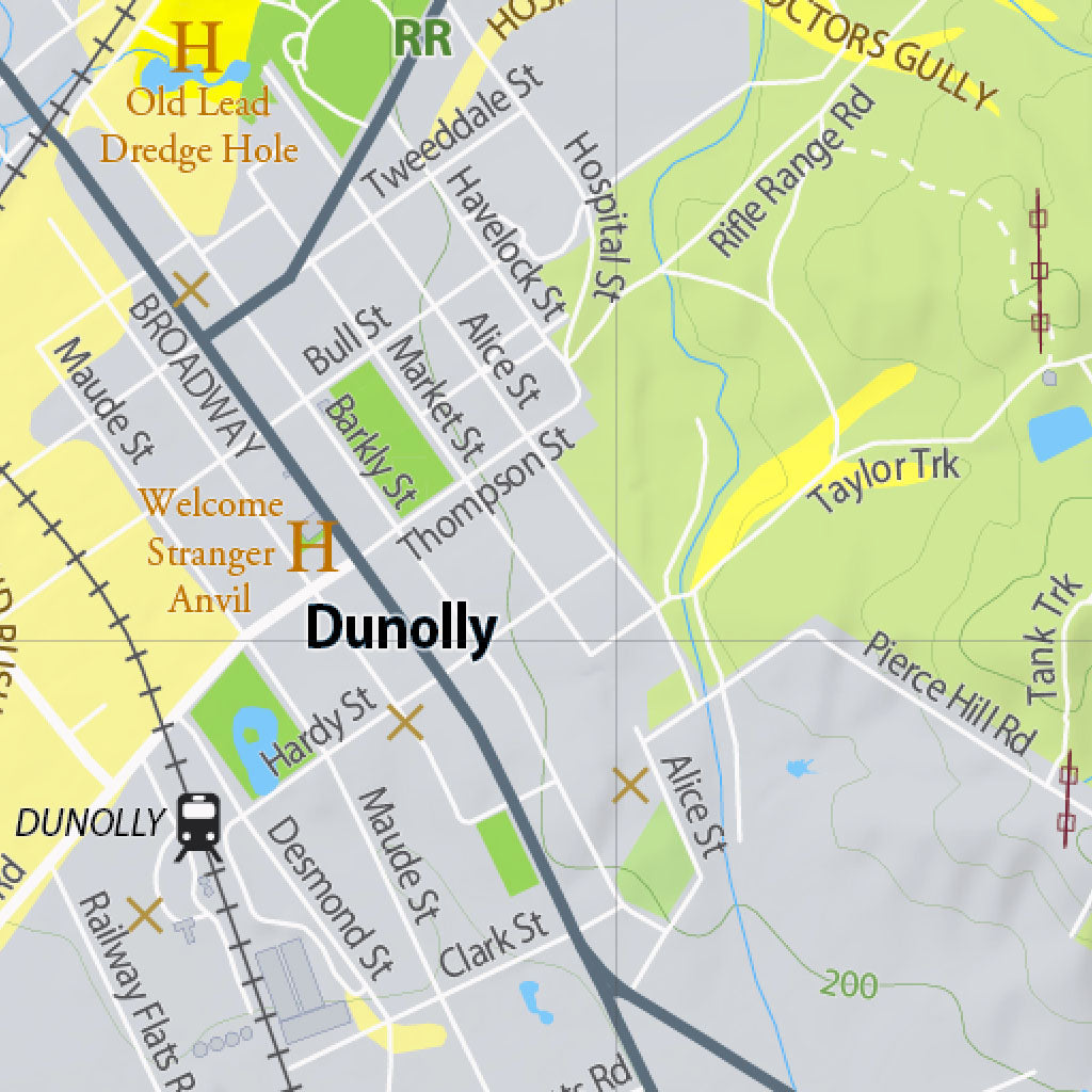 Dunolly - Gold Prospecting Map by Signal Prospecting | Avenza Maps