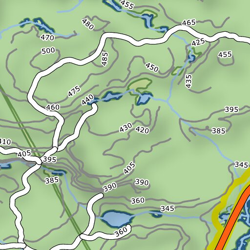 Ontario Nature Reserve: Opeongo River Map by Xavier Maps | Avenza Maps