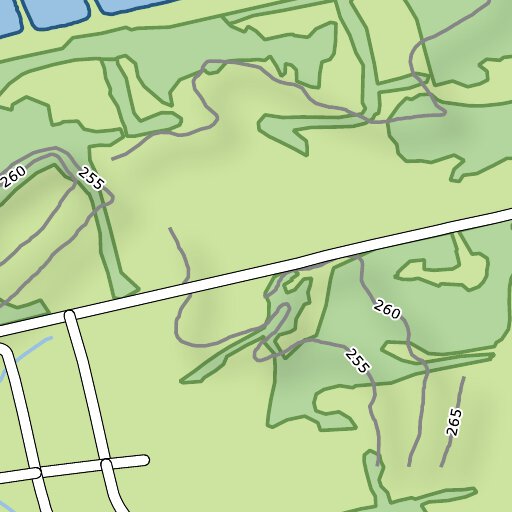Ontario Nature Reserve: Holland Landing Prairie Map by Xavier Maps ...
