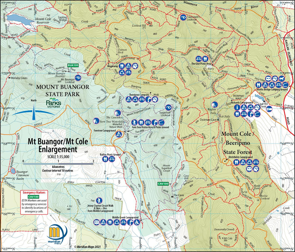 The Pyrenees Touring Map Bundle by Meridian Maps | Avenza Maps