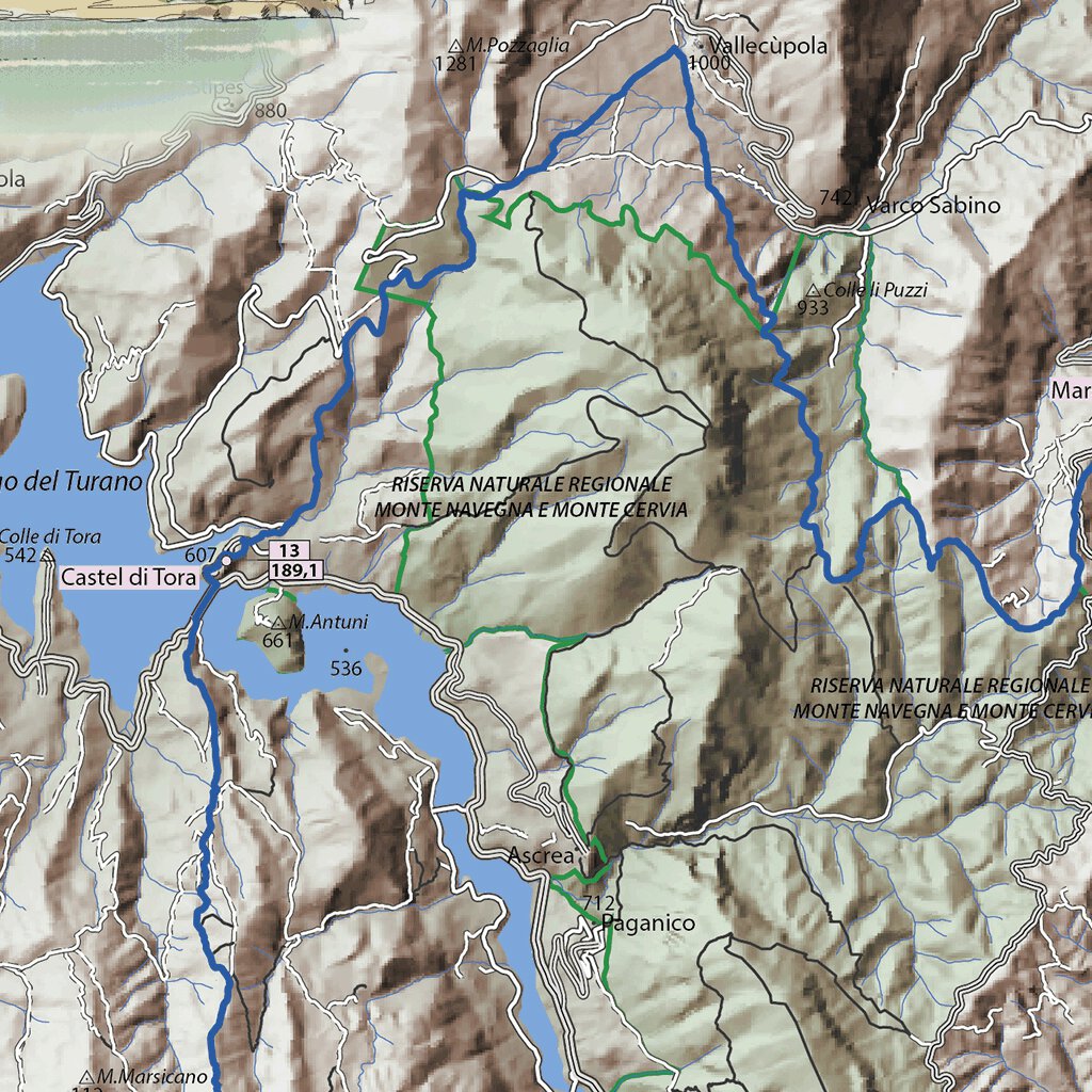 Cammino Naturale dei Parchi - CNP - Illustrated Map-Guide by CARTAGO ...