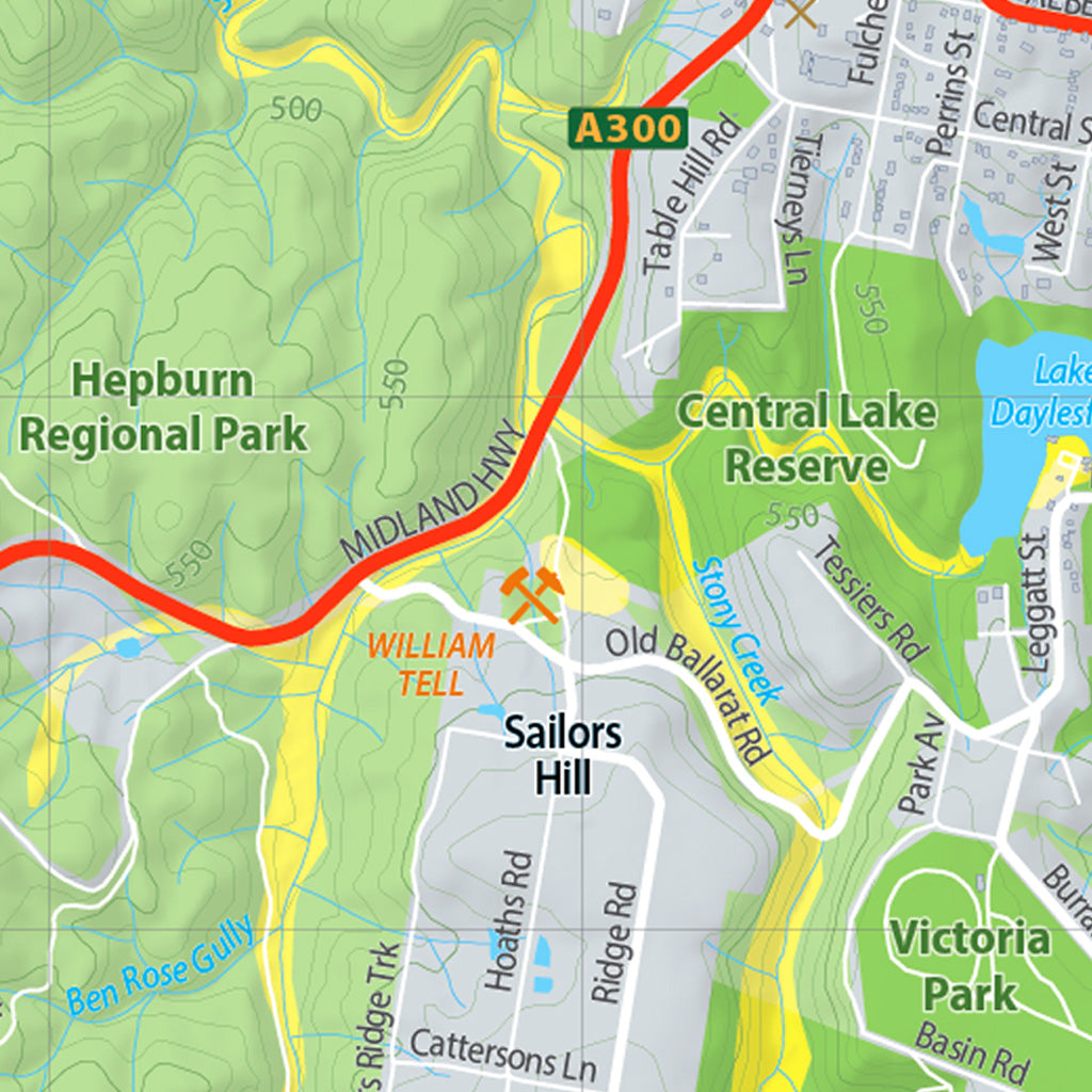 Daylesford - Gold Prospecting Map by Signal Prospecting | Avenza Maps