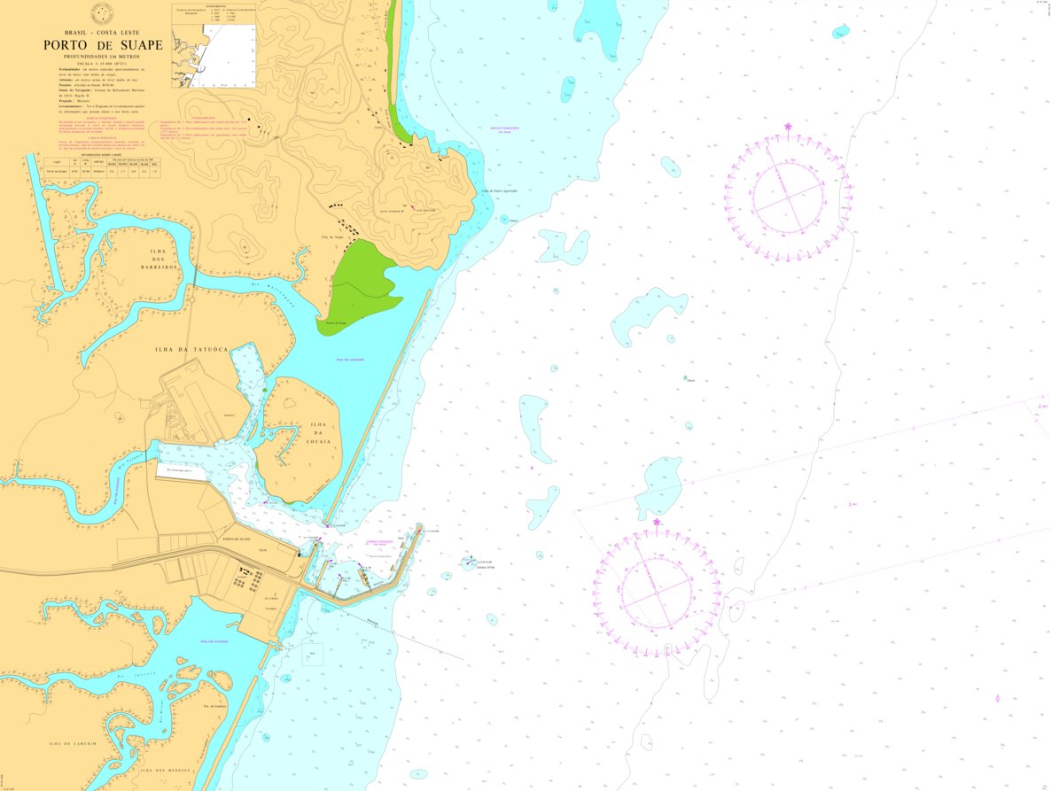 PORTO DE SUAPE (906) Map by Centro de Hidrografia da Marinha | Avenza Maps