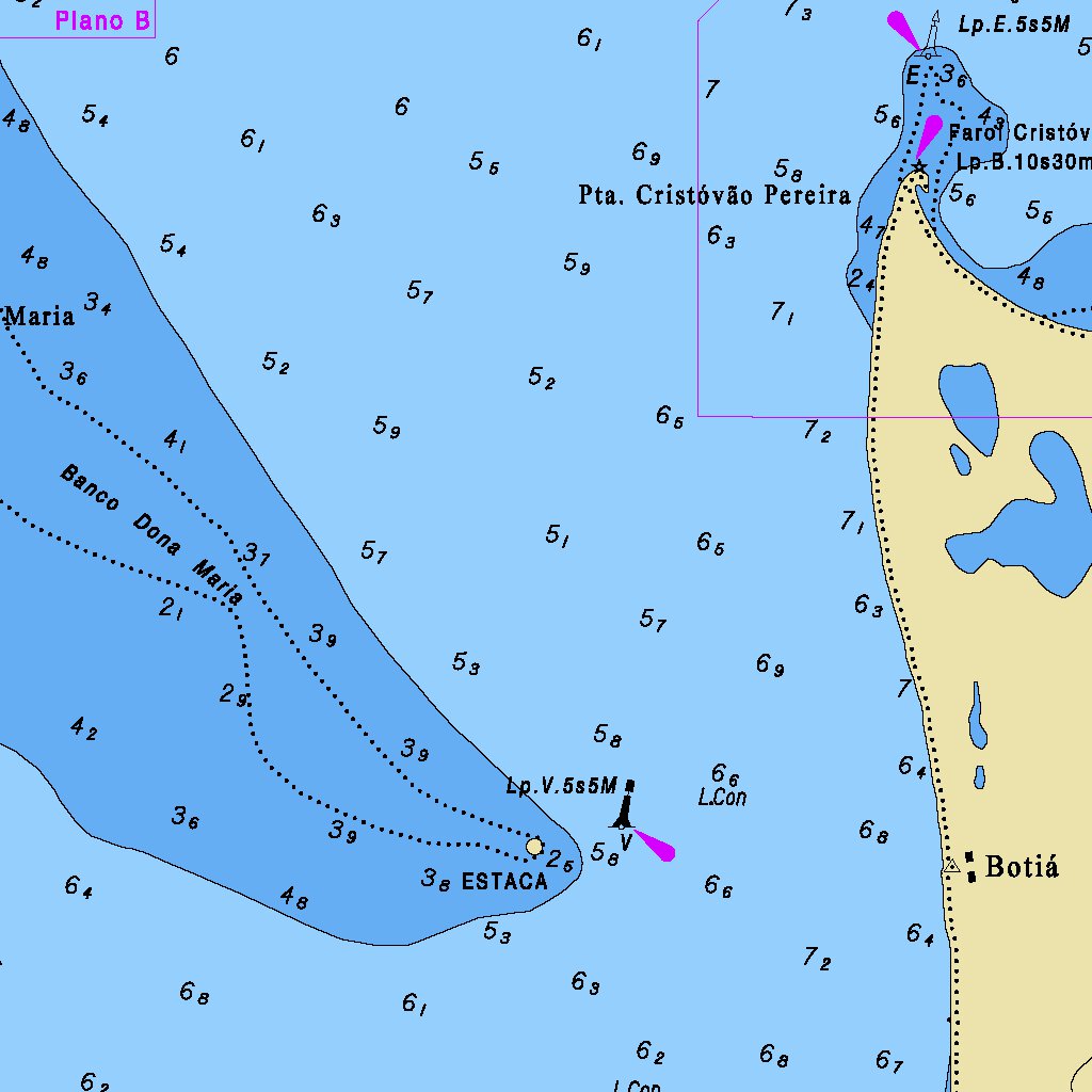 LAGOA DOS PATOS (2140) Map by Centro de Hidrografia da Marinha | Avenza ...