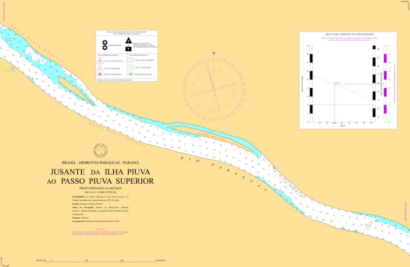 JUSANTE DA ILHA PIUVA AO PASSO PIUVA SUPERIOR (3389) Map by Centro de ...