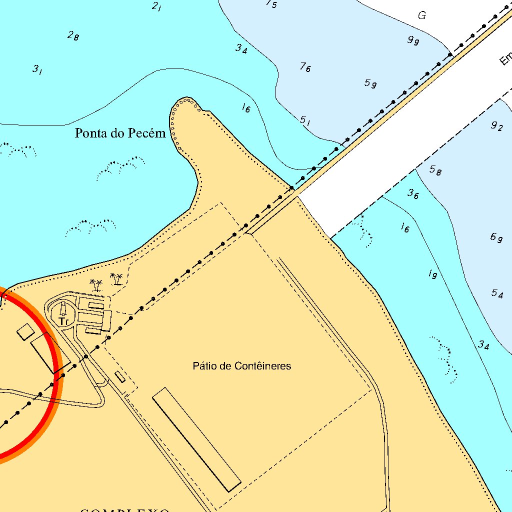 TERMINAL PORTUÁRIO DO PECÉM (711) Map by Centro de Hidrografia da ...