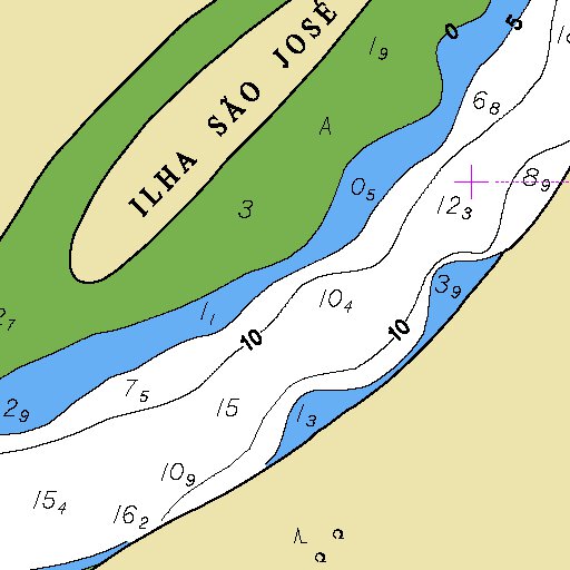 TEFÉ - SANTO ANTÔNIO DE IÇA (HS-C13) Map by Centro de Hidrografia da ...