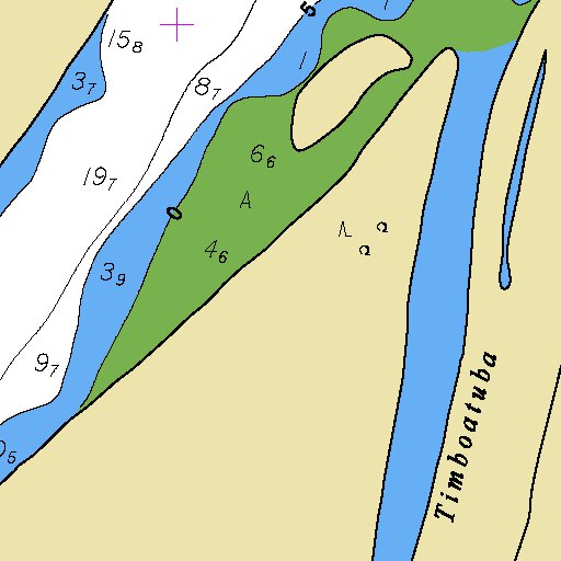 TEFÉ - SANTO ANTÔNIO DE IÇA (HS-C13) Map by Centro de Hidrografia da ...