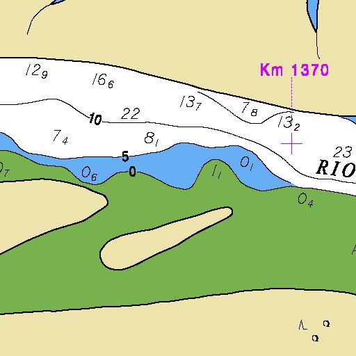 SANTO ANTÔNIO DE IÇA - TABATINGA (HS-D6) Map by Centro de Hidrografia ...