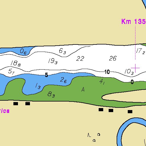 SANTO ANTÔNIO DE IÇA - TABATINGA (HS-D5) Map by Centro de Hidrografia ...
