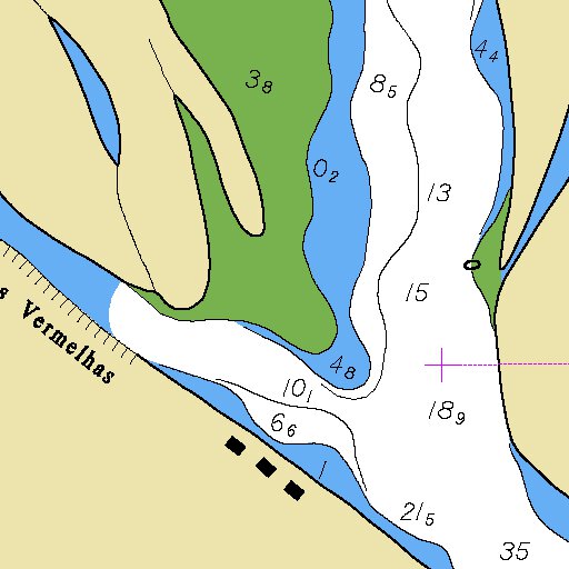 TEFÉ - SANTO ANTÔNIO DE IÇA (HS-C3) Map by Centro de Hidrografia da ...
