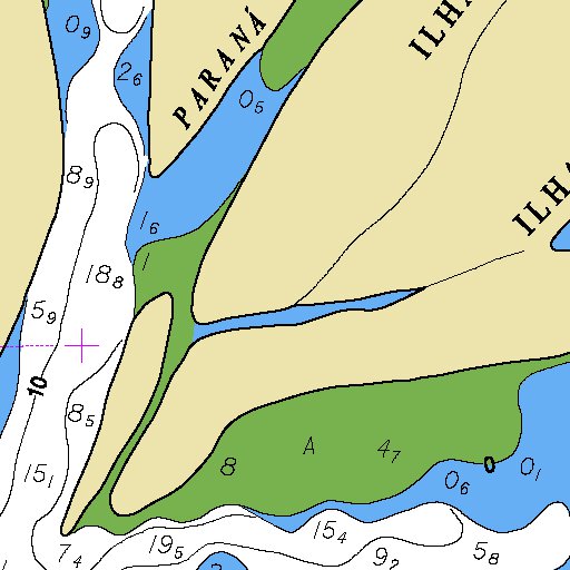 TEFÉ - SANTO ANTÔNIO DE IÇA (HS-C5) Map by Centro de Hidrografia da ...