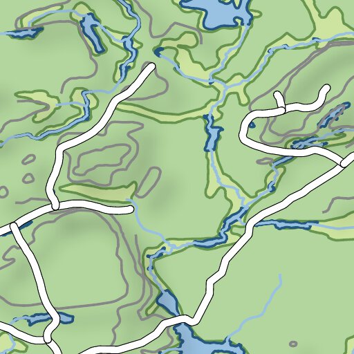 Ontario Nature Reserve: Temagami River Map by Xavier Maps | Avenza Maps
