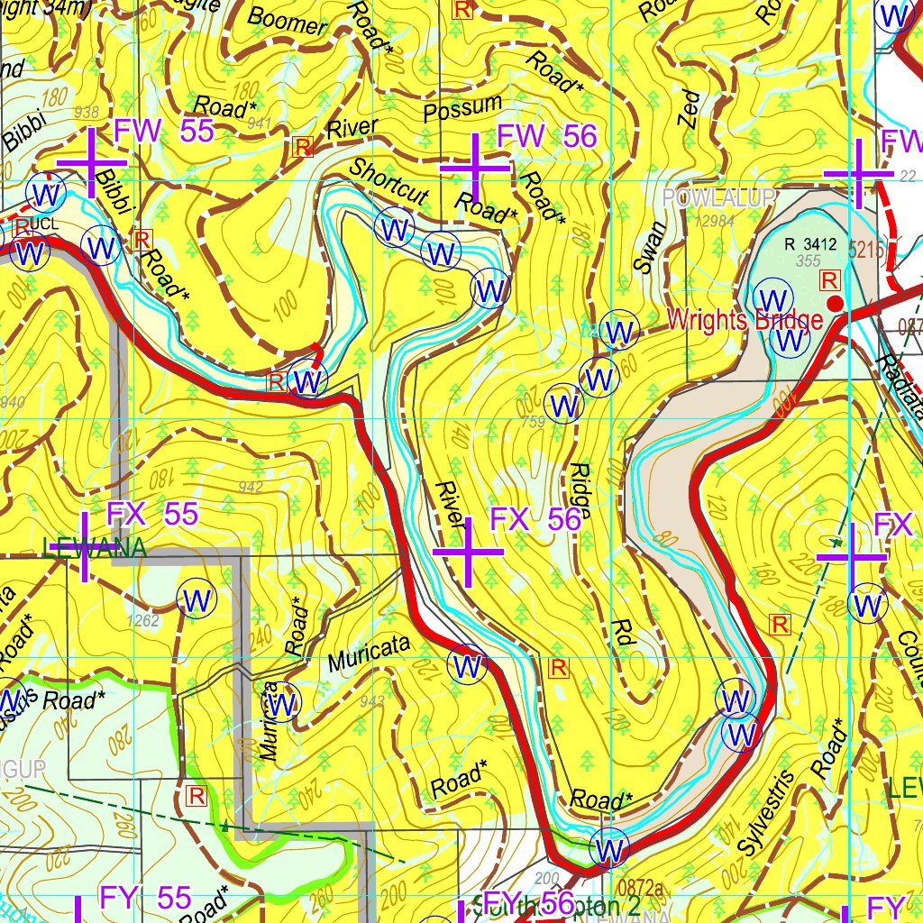 COG Series Map 2030-23: Cambray and Balingup by Western Australia ...