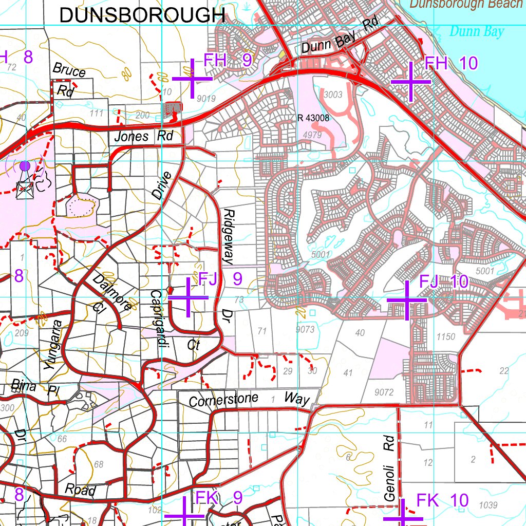 COG Series Map 1930-14: Clairault Yallingup and Busselton by Western ...