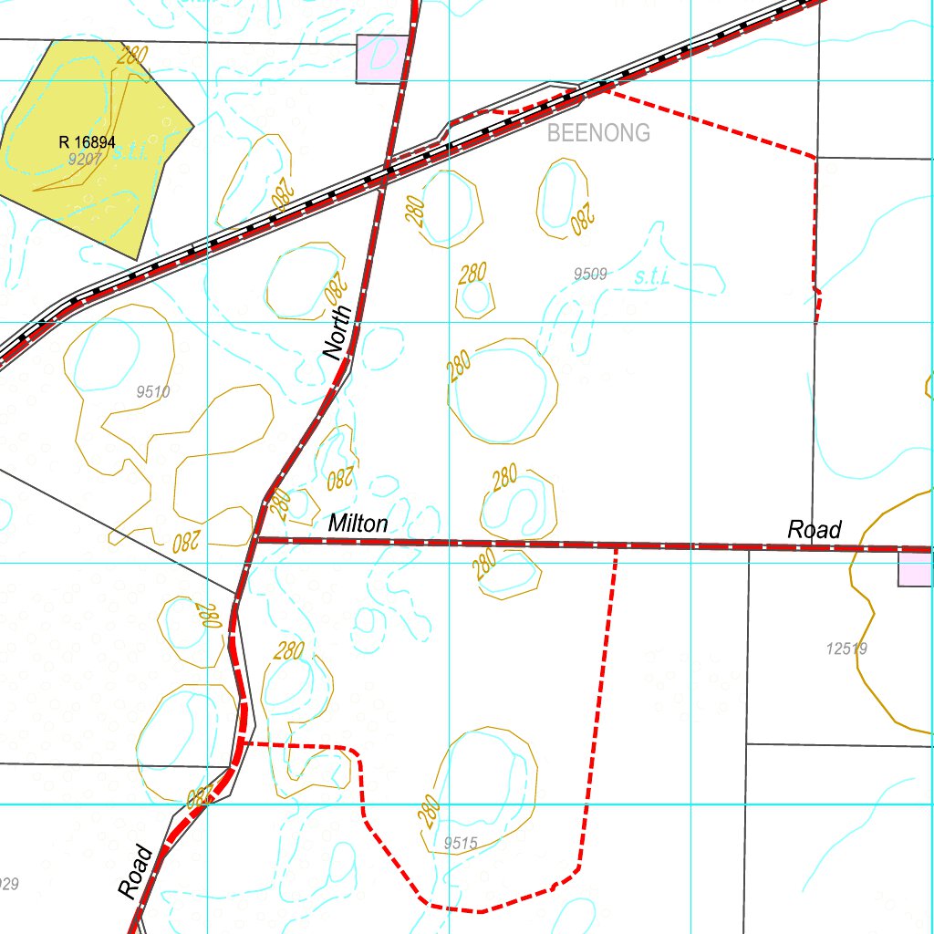 COG Series Map 2631-14: Burngup and Lake Biddy by Western Australia ...