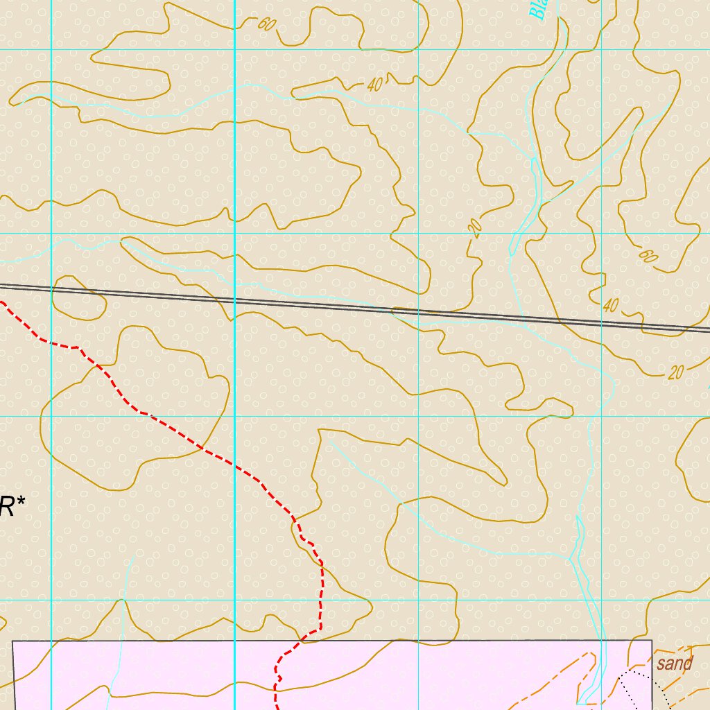COG Series Map 3430-23: Orleans and Mungliginup by Western Australia ...