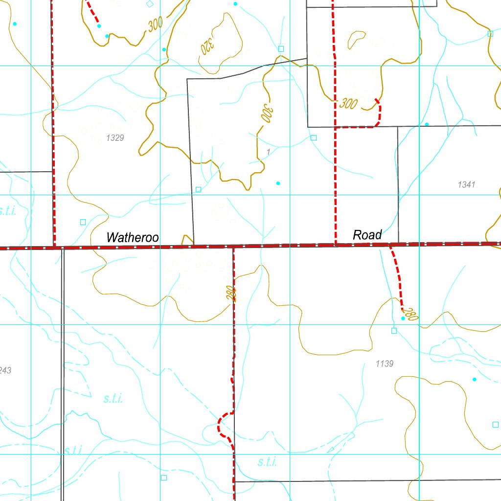 COG Series Map 2137-23: Watheroo and Miling by Western Australia ...