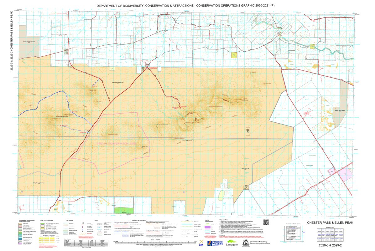 COG Series Map 2529-23: Chester Pass and Ellen Peak by Western ...