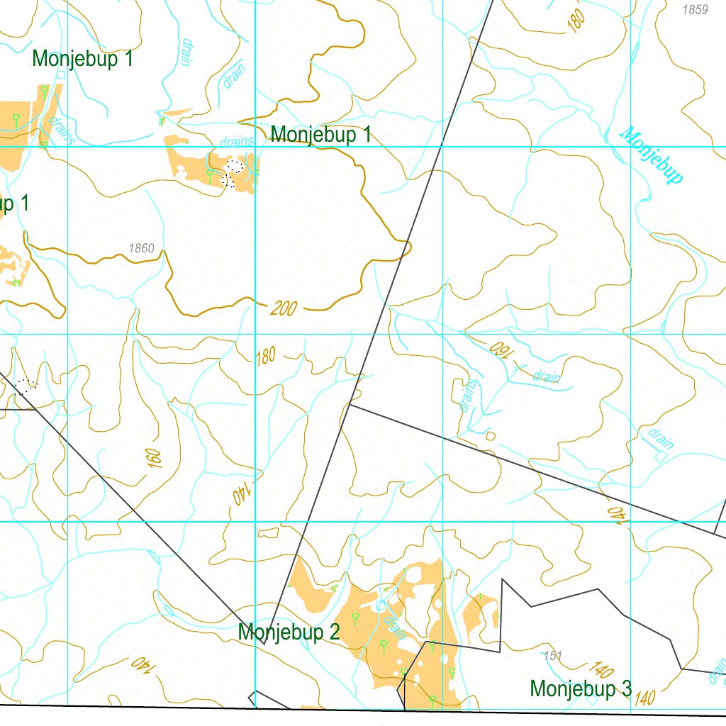 COG Series Map 2629-14: Cowalellup and Peniup by Western Australia ...