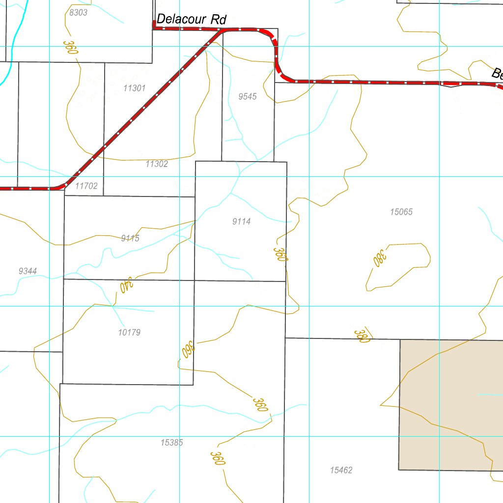 COG Series Map 2531-23: Merilup and Lake Dorothy by Western Australia ...