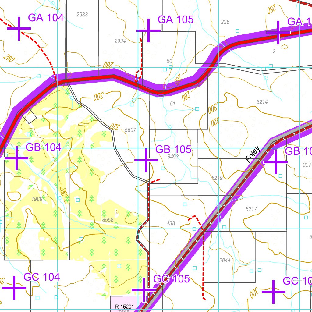 COG Series Map 2230-23: Dinninup and Qualeup by Western Australia ...