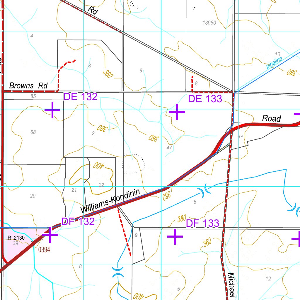 COG Series Map 2332-23: Narrogin and Yilliminning by Western Australia ...