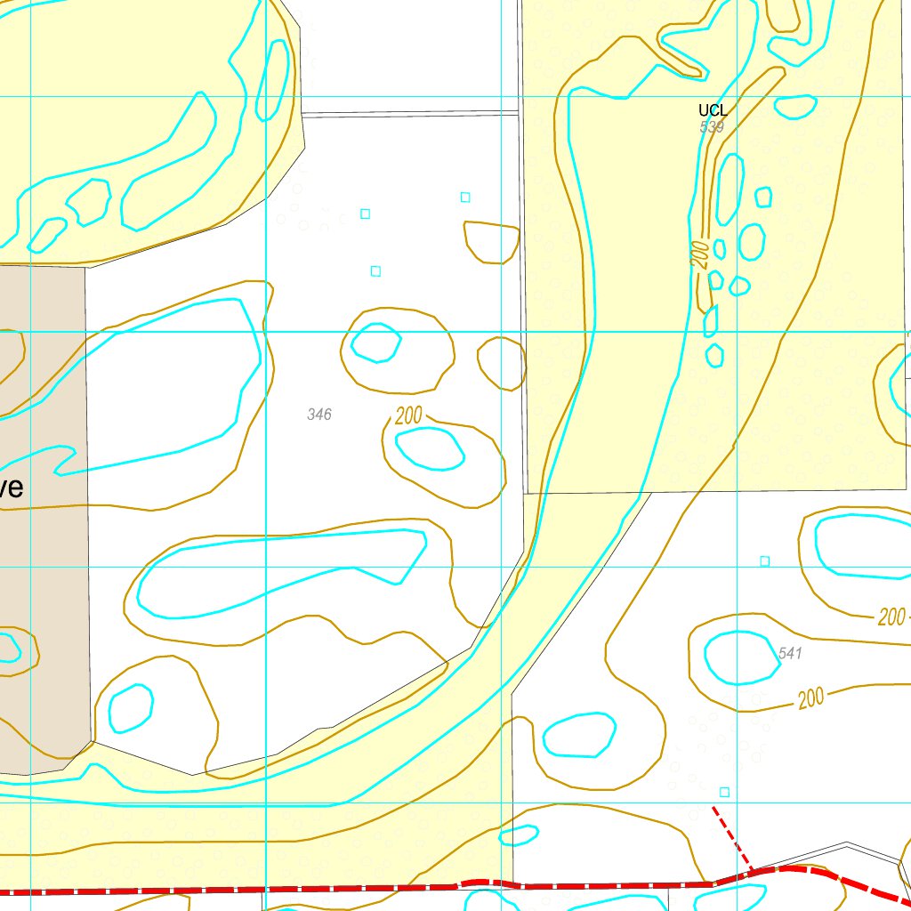 COG Series Map 3231-14: Red Lake and Styles by Western Australia ...