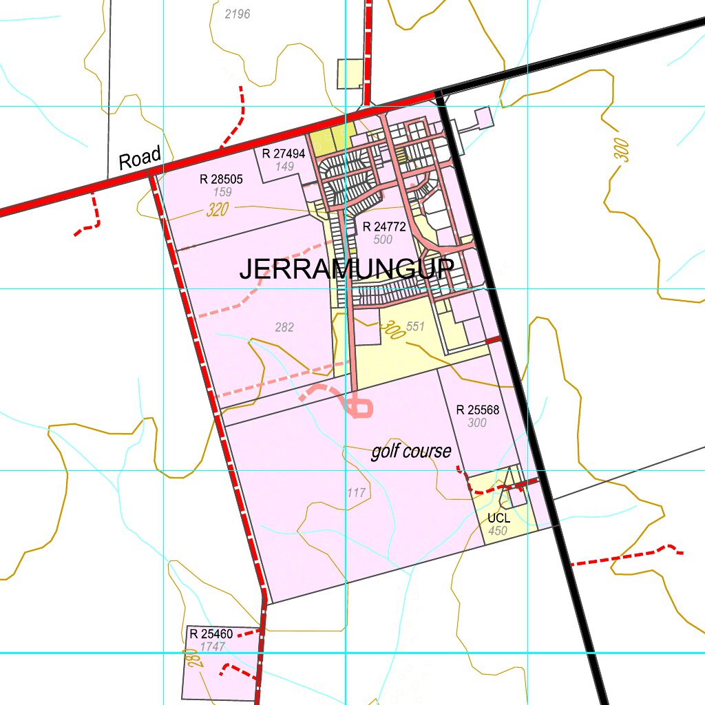 COG Series Map 2630-23: Woondingellup and Jerramungup by Western ...