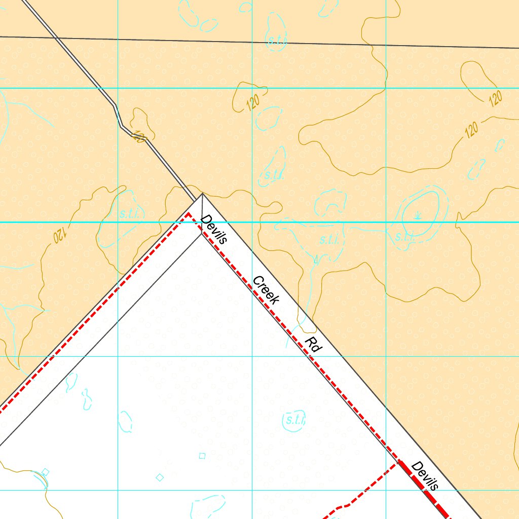 COG Series Map 2729-14: Darlingup and Bland by Western Australia ...
