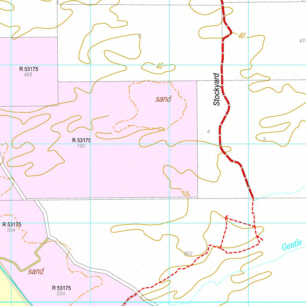 COG Series Map 3330-23: Mount Merivale and Hawes by Western Australia ...