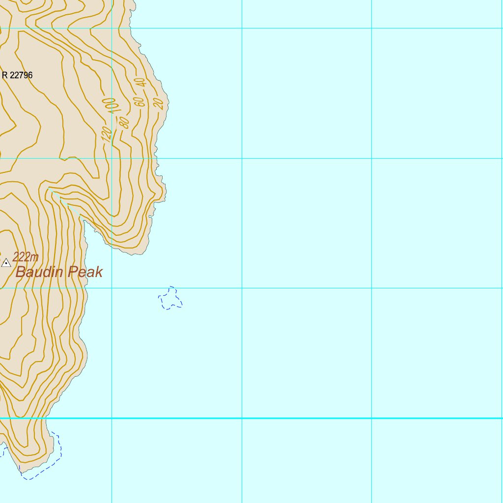 COG Series Map 3329-14: Mondrain and Finger Island by Western Australia ...