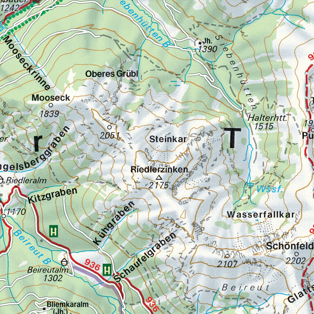 Hiking Map Wölzer Tauern by Freytag-Berndt & Artaria KG | Avenza Maps
