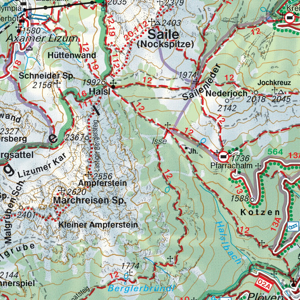 Hiking Map Innsbruck - Stubai by Freytag-Berndt & Artaria KG | Avenza Maps
