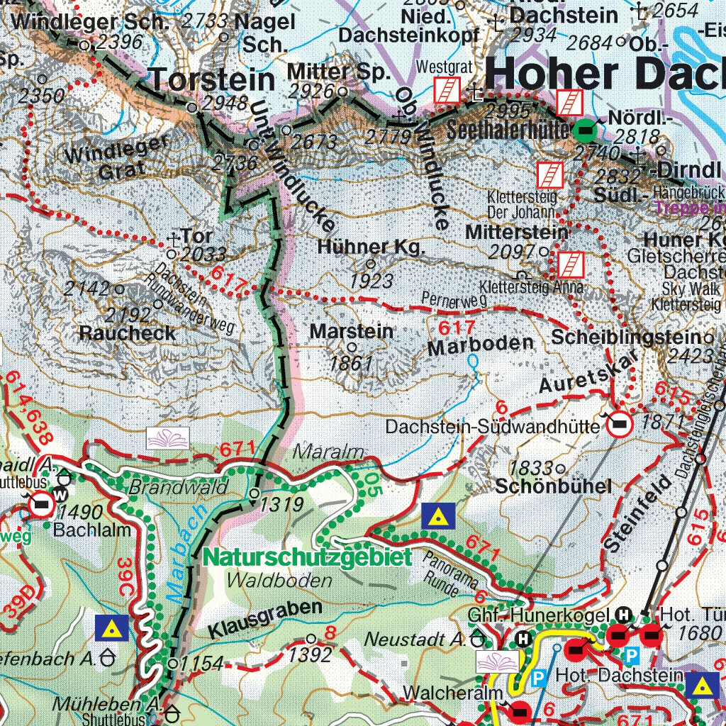 Hiking Map Schladminger Tauern by Freytag-Berndt & Artaria KG | Avenza Maps
