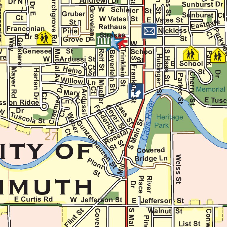 Frankenmuth Township and City of Frankenmuth, Saginaw County, Michigan ...