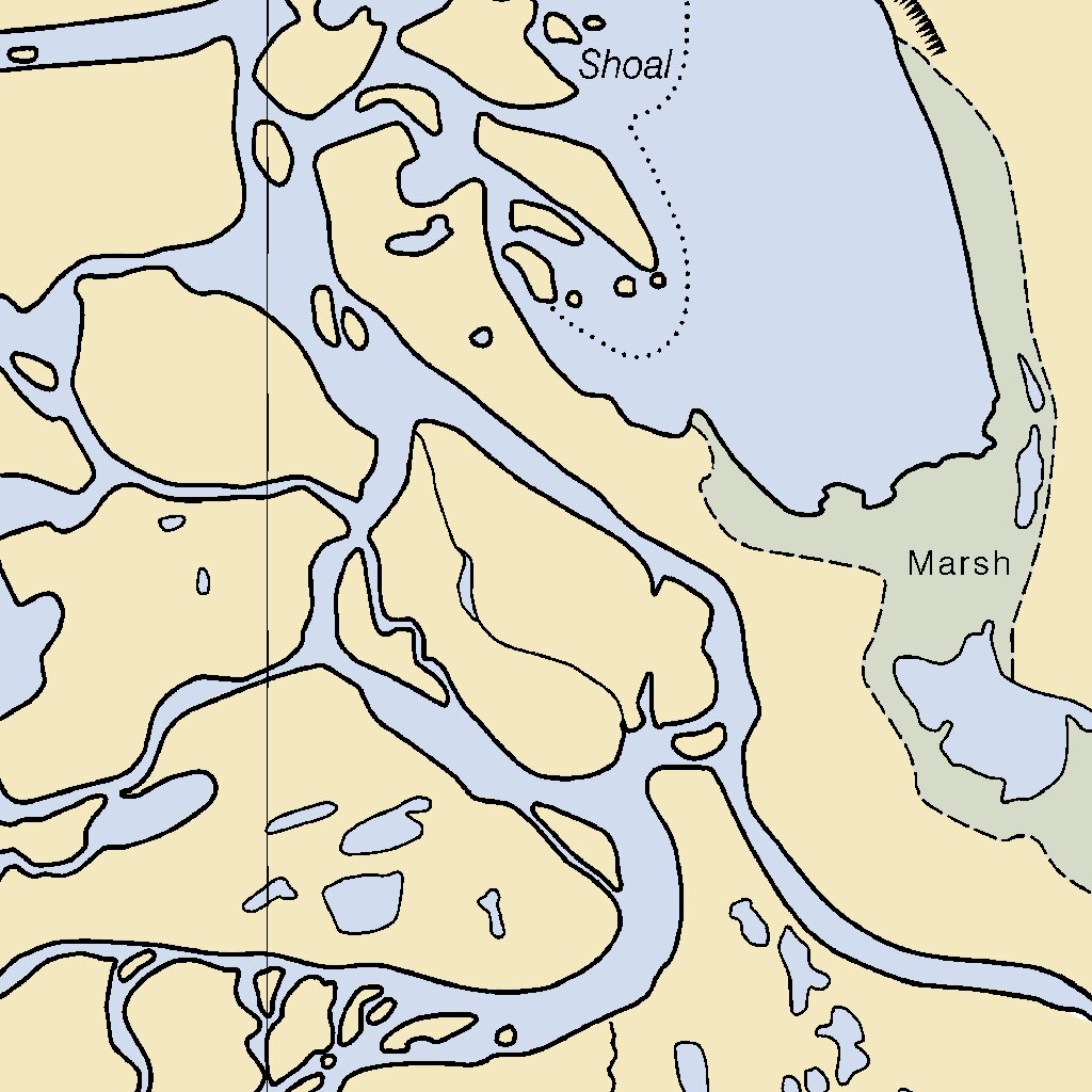 Bullen Point To Brownlow Point Map by National Oceanographic ...