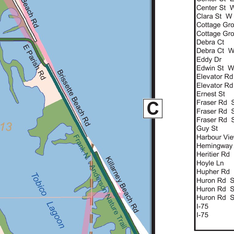 Kawkawlin Township, Bay County, MI Map by Donald Dale Milne | Avenza Maps
