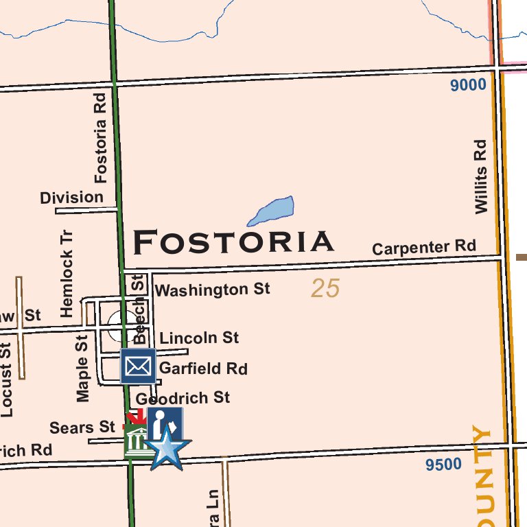 Watertown Township, Tuscola County, Michigan Map by Donald Dale Milne ...