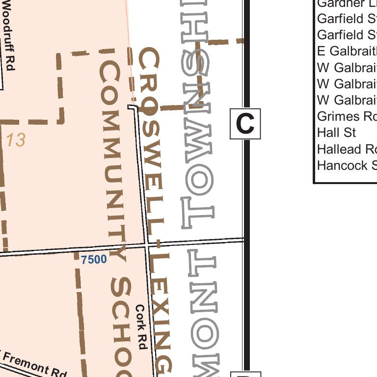 Speaker Township, and Village of Melvin, Sanilac County, Michigan Map ...