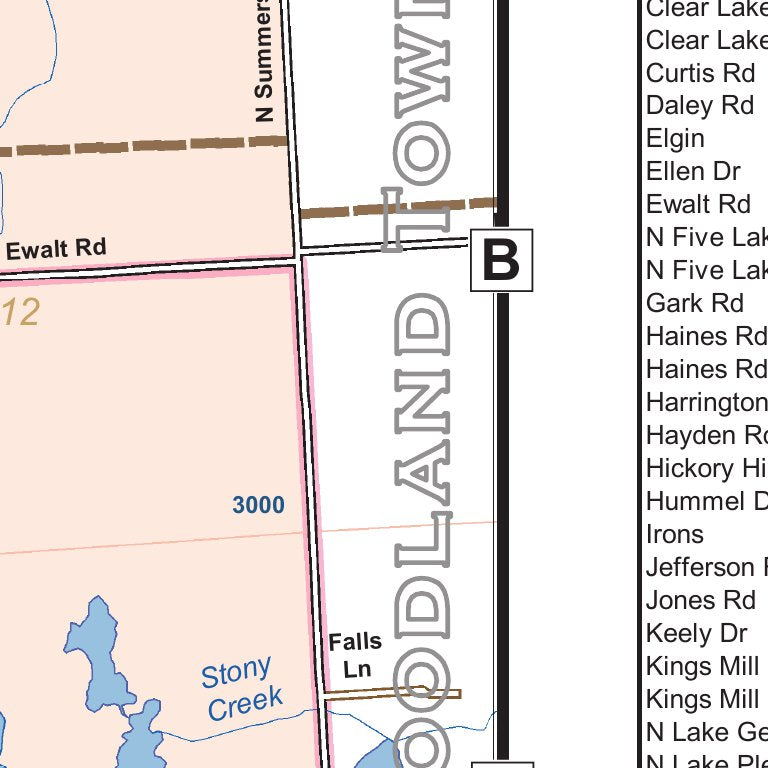 Arcadia Township, Lapeer County, MI Map by Donald Dale Milne | Avenza Maps