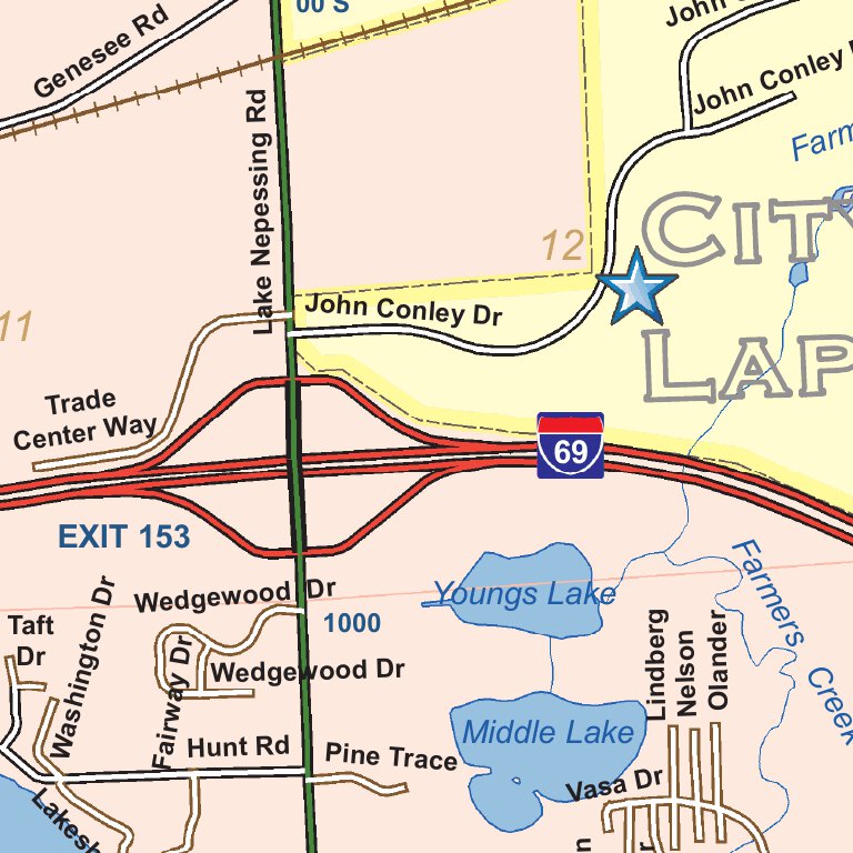 Elba Township, Lapeer County, MI Map by Donald Dale Milne | Avenza Maps
