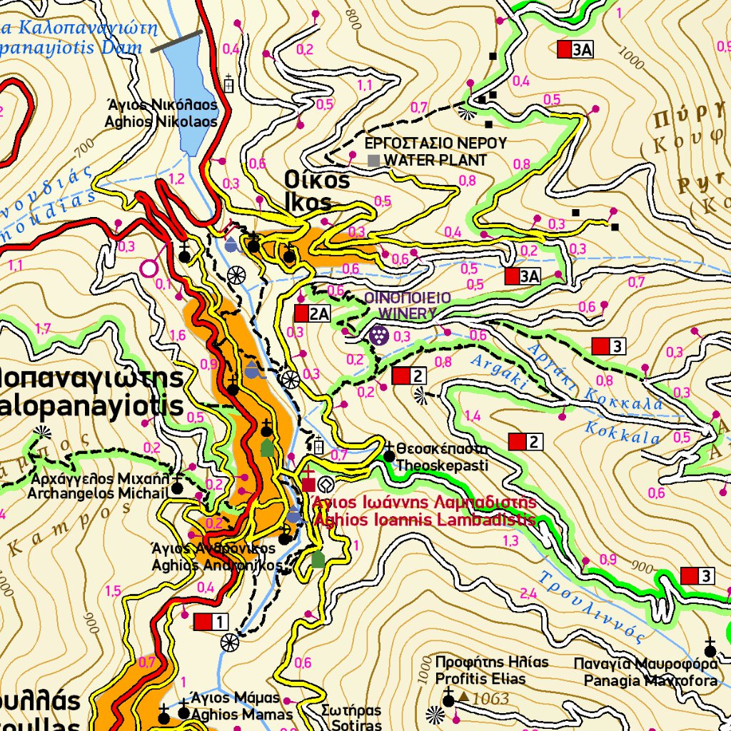 Marathasa, Troodos Map by Terrain Editions | Avenza Maps