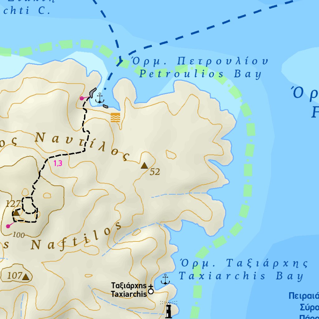Santorini, Cyclades Map by Terrain Editions | Avenza Maps