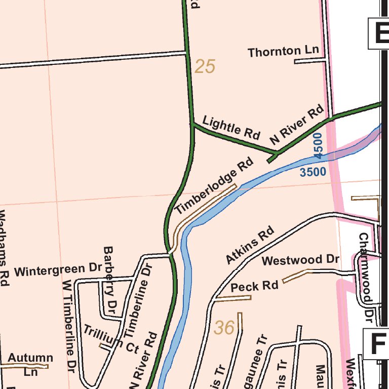 Clyde Township, St. Clair County, MI Map by Donald Dale Milne | Avenza Maps