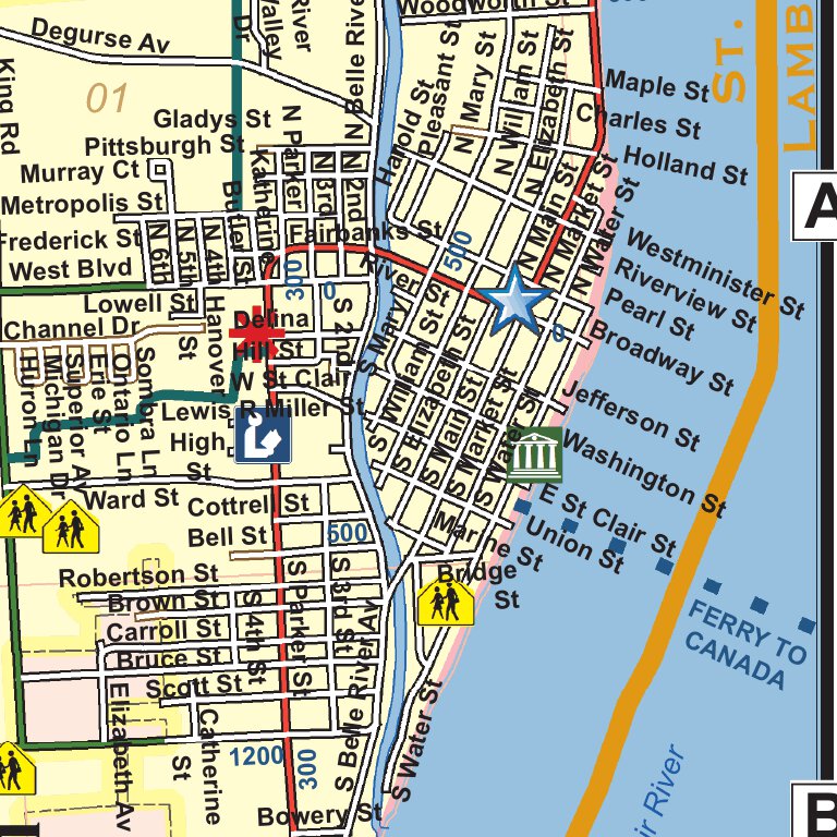 Cottrellville Township, St. Clair County, MI Map by Donald Dale Milne ...