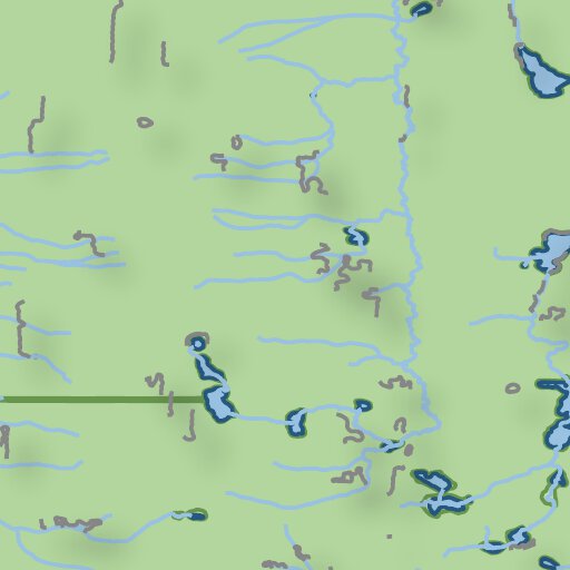 Ontario Nature Reserve: Little Abitibi Part 2 Map by Xavier Maps ...