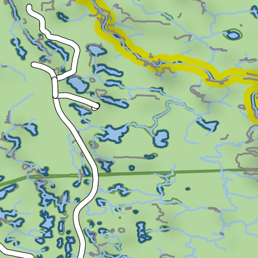 Ontario Nature Reserve: Little Abitibi Part 2 Map by Xavier Maps ...