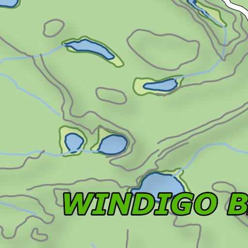 Ontario Nature Reserve: Windigo Bay Map by Xavier Maps | Avenza Maps